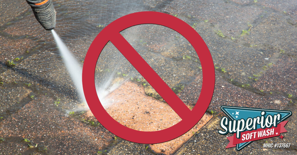 Soft Washing vs Pressure Washing - Superior SoftWash